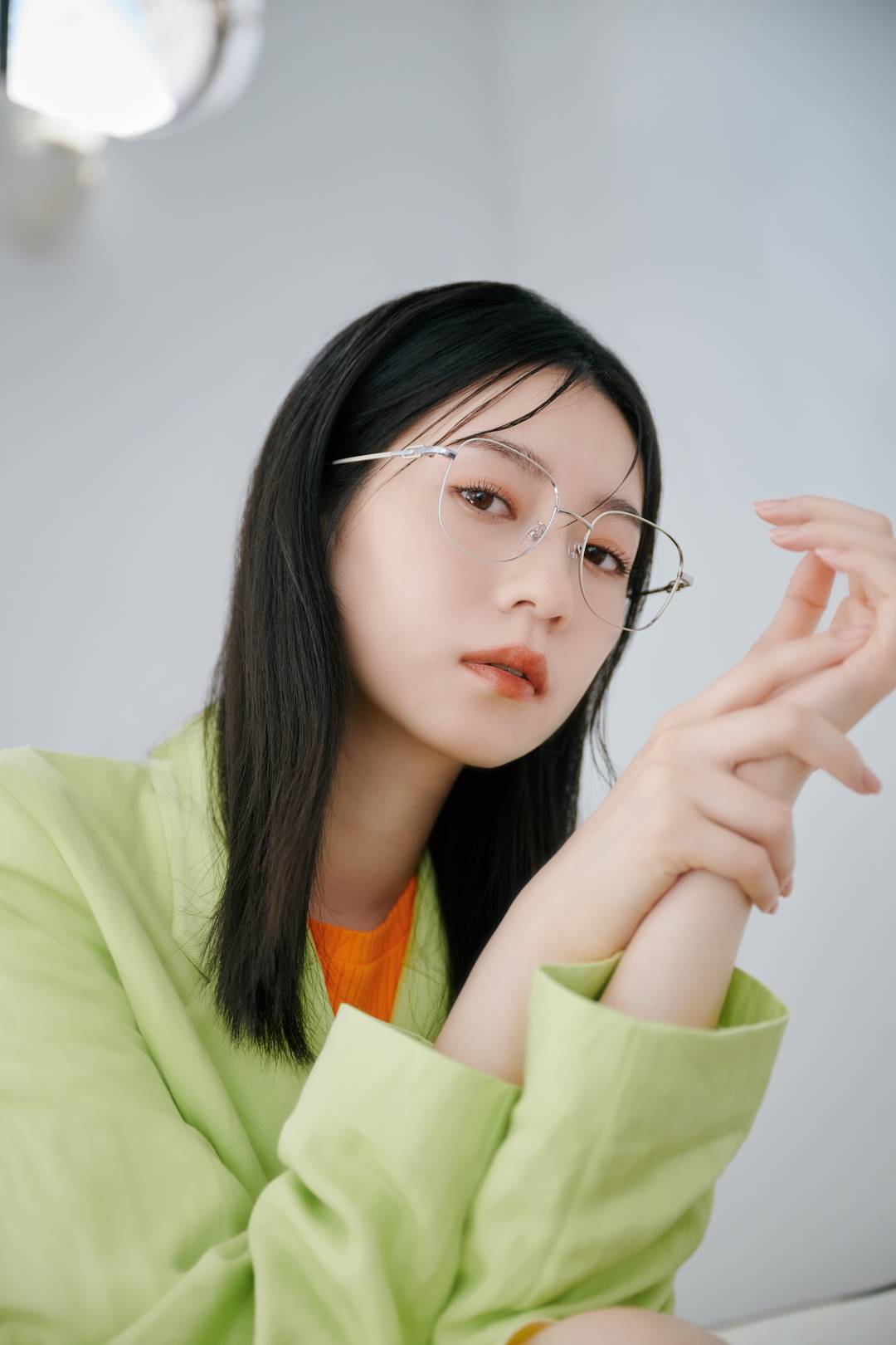 DESTINATION - Square Mixed Titanium Optical Glasses – JILLSTUART Eyewear